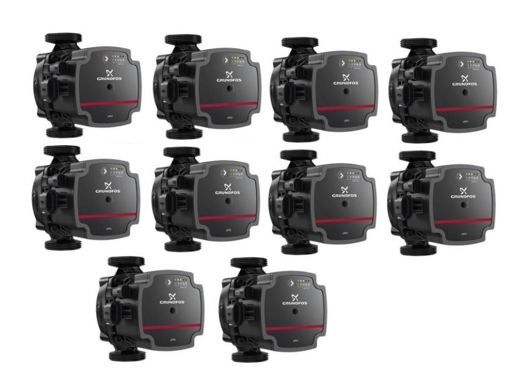 Grundfos Hot Water Service Circulators - UPS 15-50N