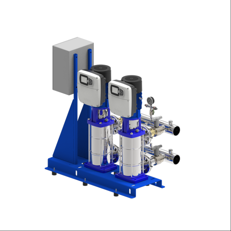 Lowara Twin Pump Variable Speed Booster Sets with e-SV Vertical ...
