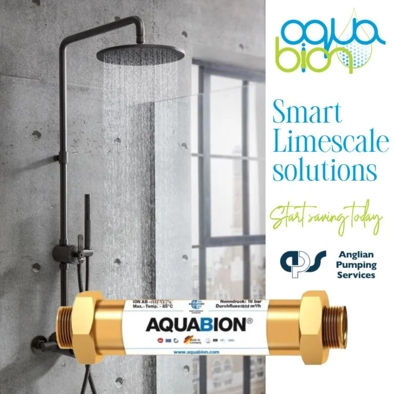 Aquabion S20 3/4" water conditioner up to 50 l/min - Anglian Pumping ...